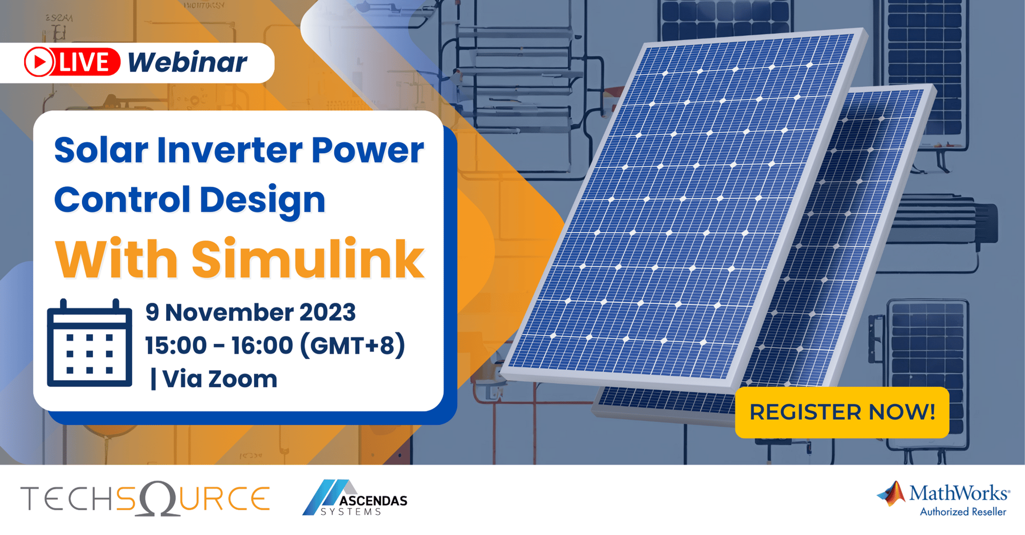 Webinar: Solar Inverter Power Control Design With Simulink